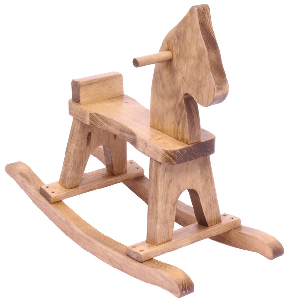Toddler's Wood Rocking Horse | Carousel & Rocking Horses